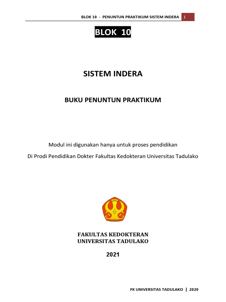 Buku Praktikum Blok 10 2021 | PDF