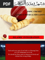 Cricket Physical-Education-Project | PDF | Games Of Physical Skill ...