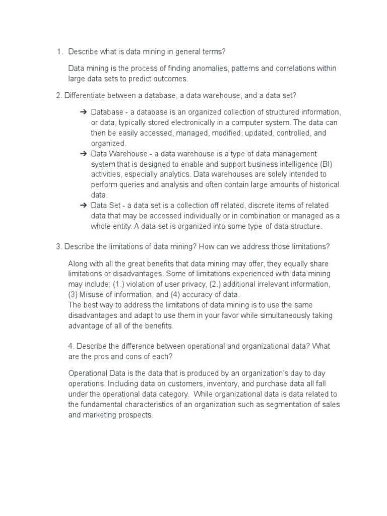 Understanding Data Mining Concepts | PDF | Data Mining | Data Warehouse