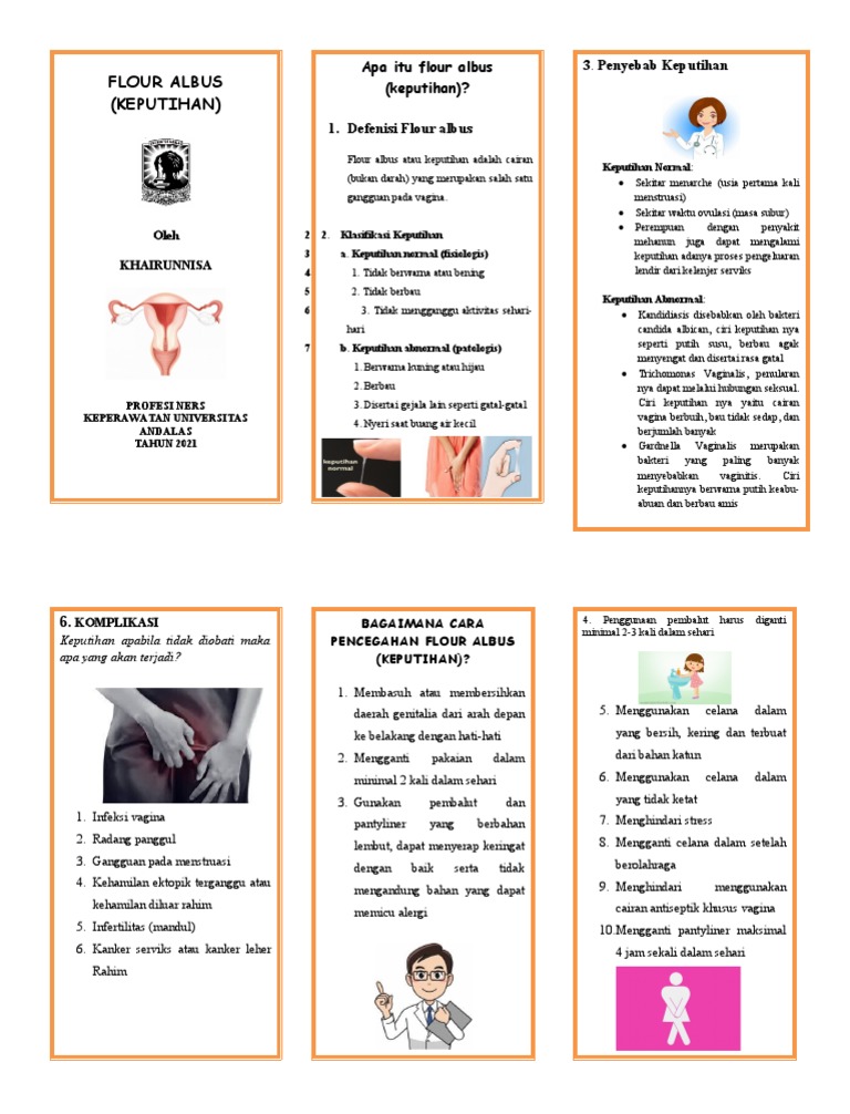 Panduan Keputihan: Flour Albus pada Wanita | PDF