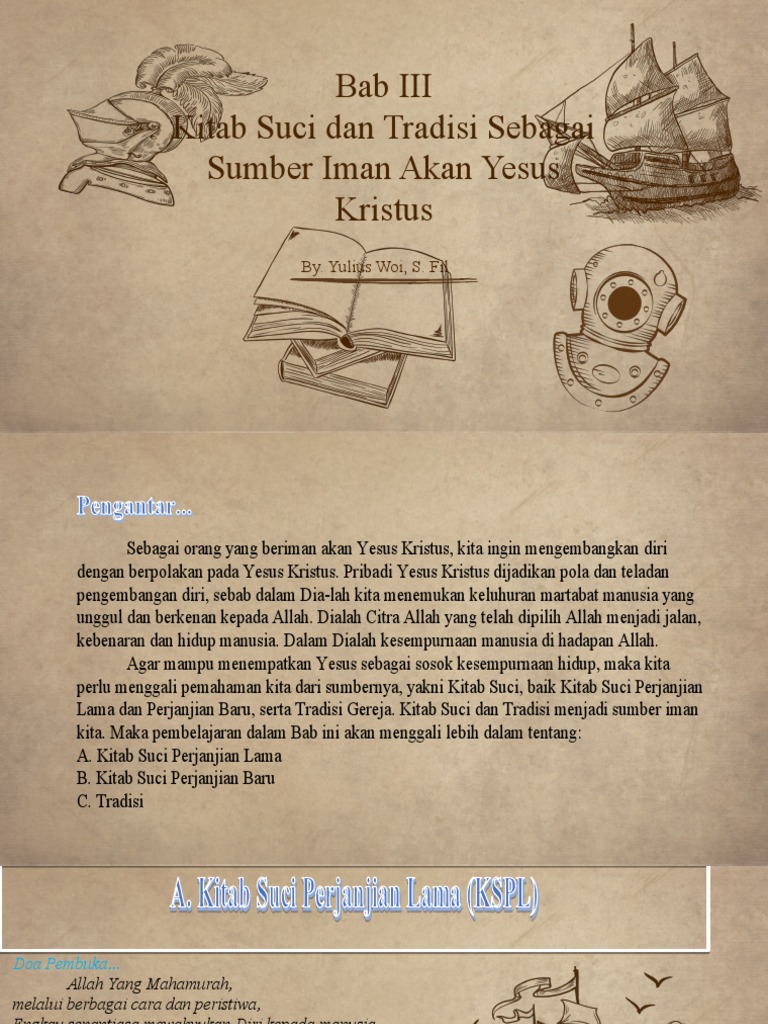Kitab Suci Perjanjian Lama | PDF