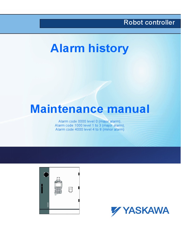 DX200 Alarmlist | PDF | Robot | Robotics