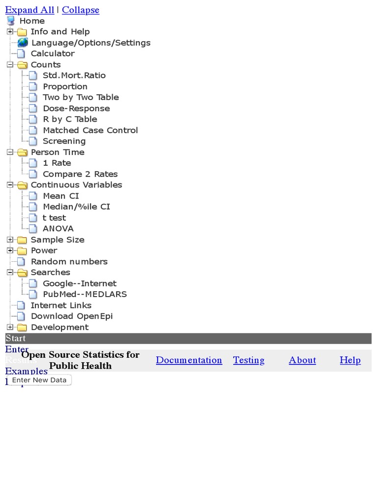 Openepi Sampel Fix | PDF | Standard Error | Sampling (Statistics)
