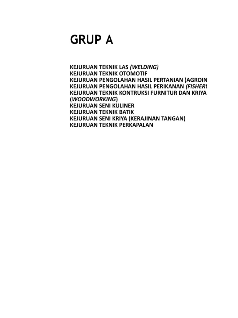 Contoh Progres BLK Komunitas 2020 A | PDF