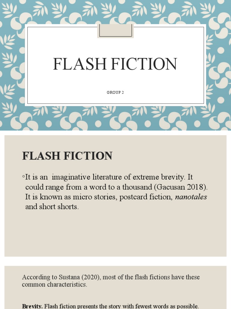 Flash Fiction | PDF