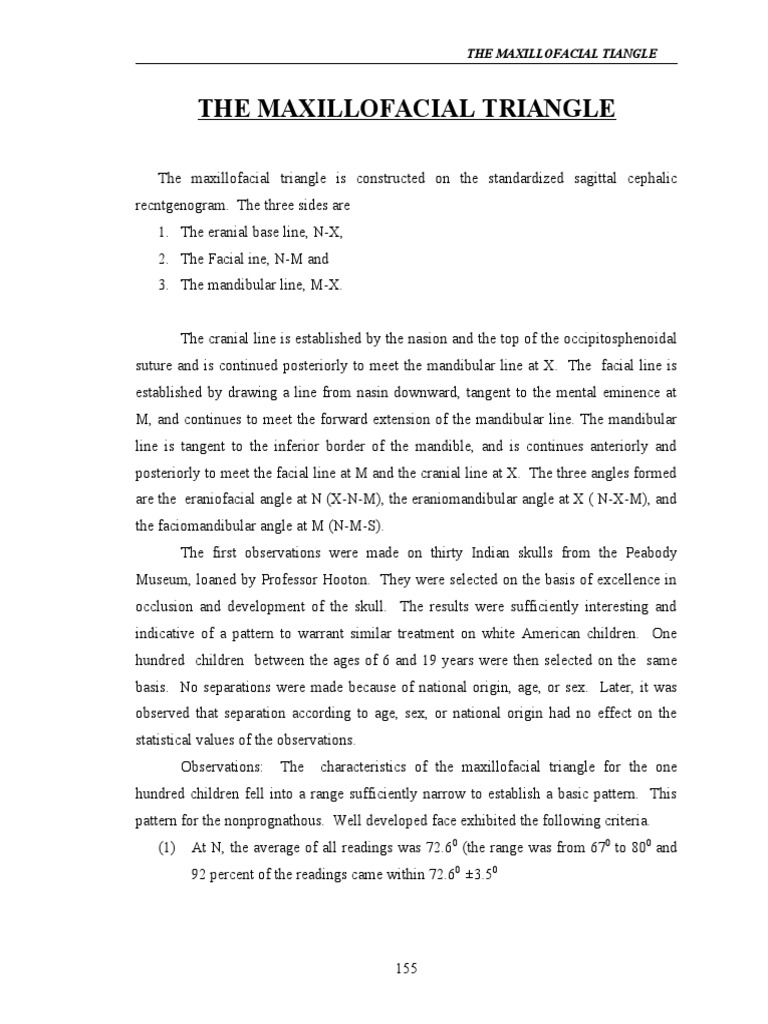 31.the Maxillofacial Triangle | PDF | Skull | Human Head And Neck