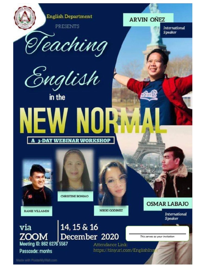 Inset 2020 Program Invitation | PDF | Pedagogy | Behavior Modification