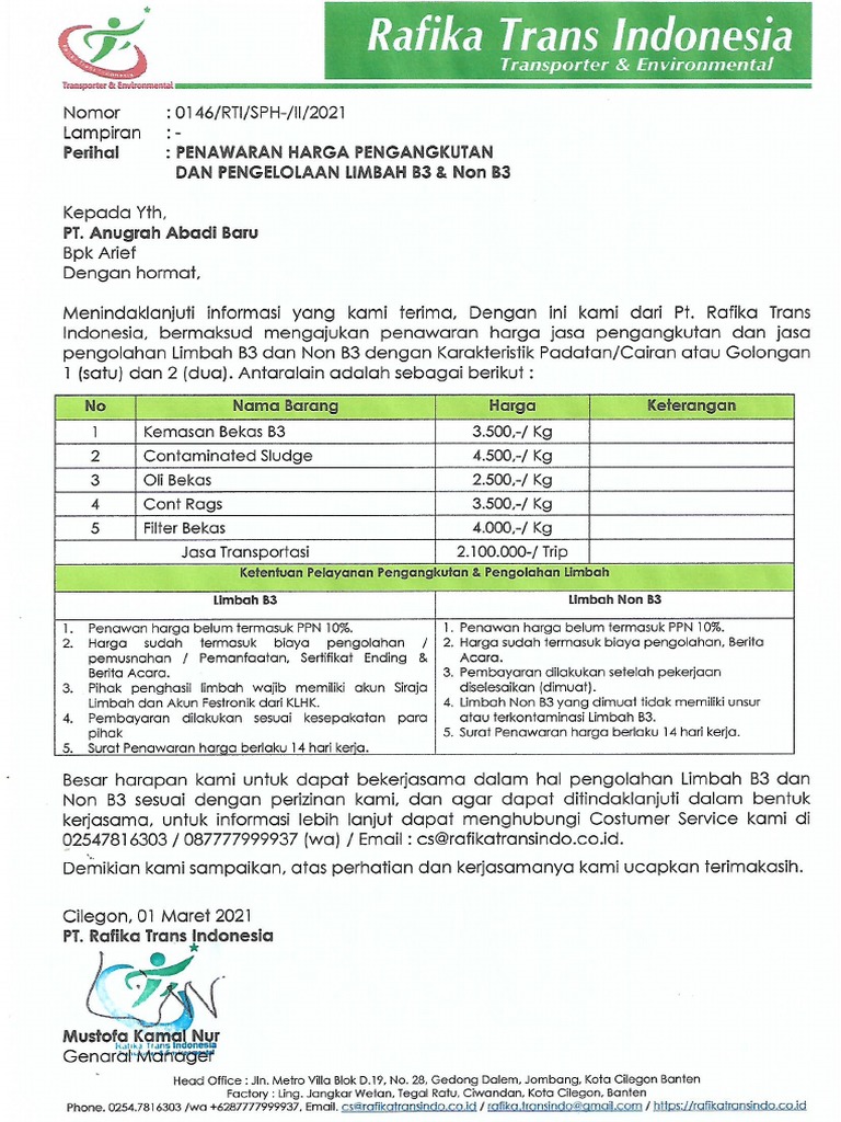 SPH Pt. Anugrah Abadi Baru | PDF SPH Pt. Anugrah Abadi Baru | PDF