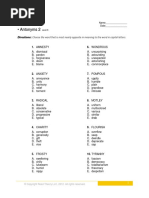 Most Important Synonyms & Antonyms for CDS 2025 by Vivek Sir ...