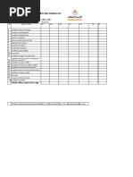 Asphalt Cutter Checklist | PDF