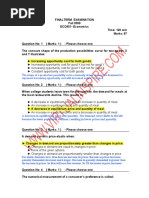 Specimen Exam Paper - CB2 - IFoA - 2019 - Final - 0 | PDF | Inflation ...