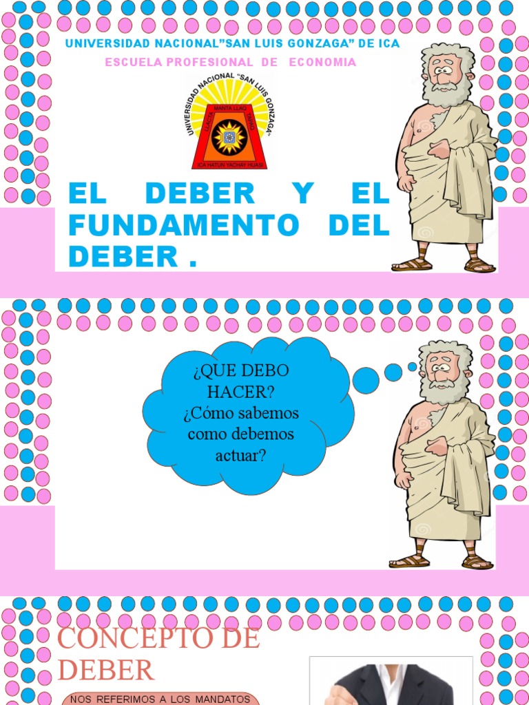 El Deber y El Fundamento Del Deber | PDF | Immanuel Kant | Teorías ...