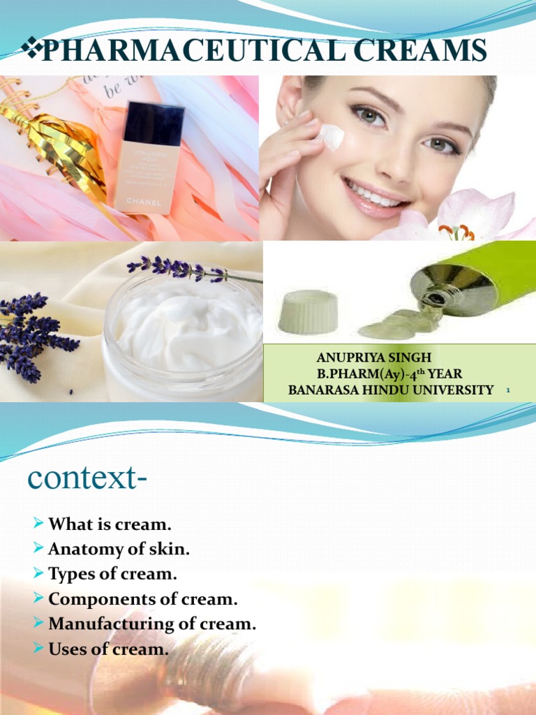 Overview of Pharmaceutical Creams | PDF | Emulsion | Topical Medication