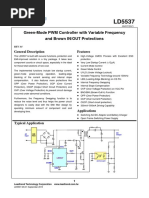 LD 7575 | PDF | Mosfet | Field Effect Transistor