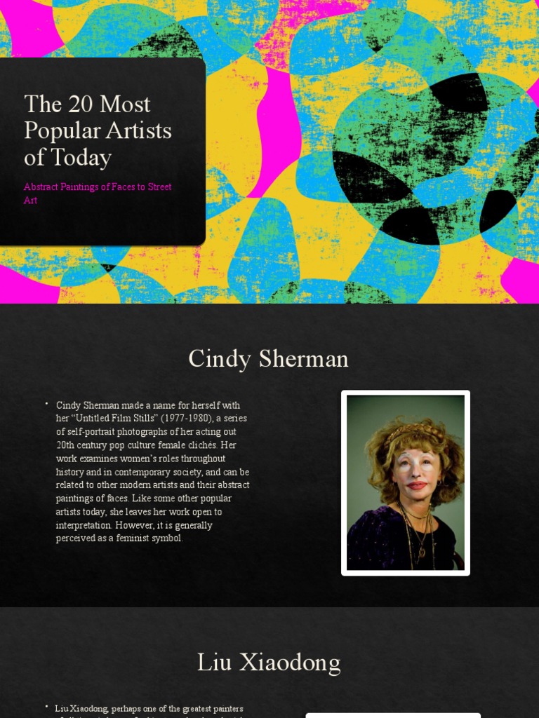 The 20 Most Popular Artists of Today | PDF | Paintings | Modern Art