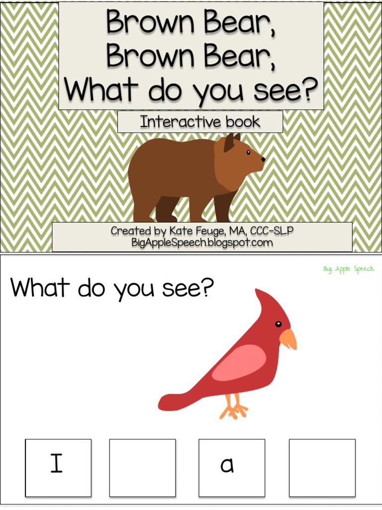 What Do You See?: Interactive Book | PDF