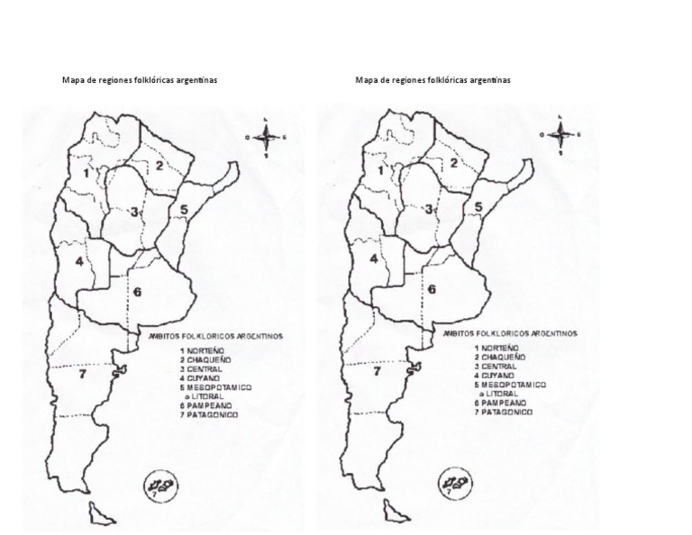 Mapas Regiones Folkloricas | PDF