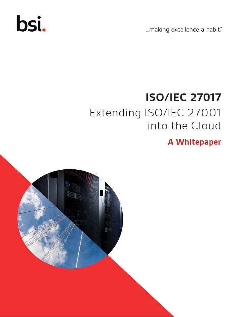 ISO 27017 Overview | PDF | Cloud Computing | Information Security