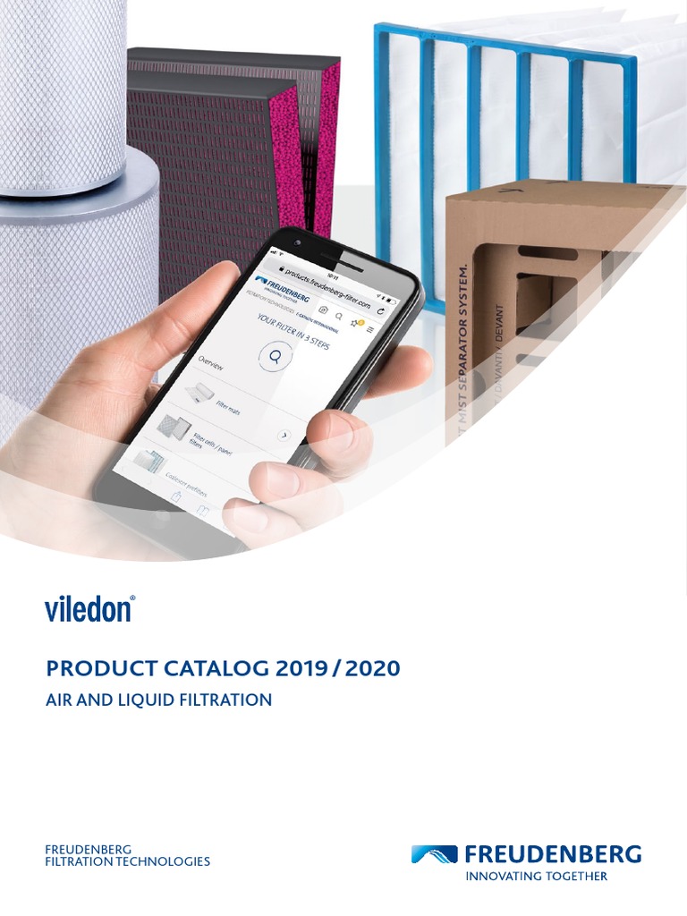Freudenberg Filtration Technologies Product Catalog 2019-2020 January ...