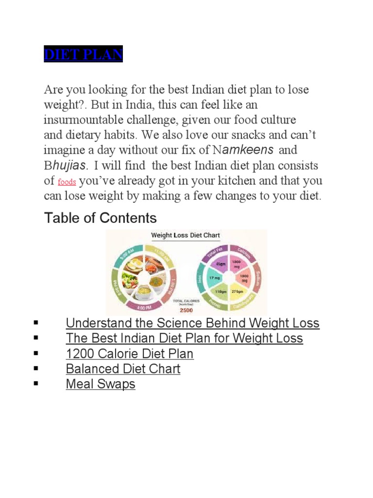 Diet Plan | PDF