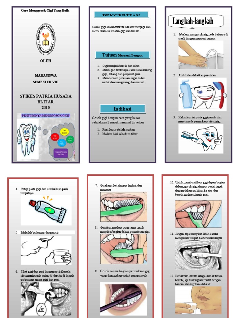 Leaflet Sikat Gigi | PDF