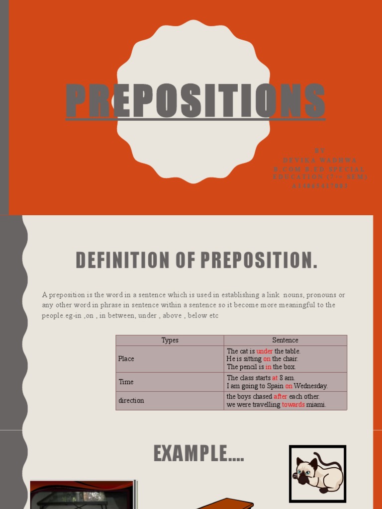 Devika | PDF | Preposition And Postposition | Sentence (Linguistics)