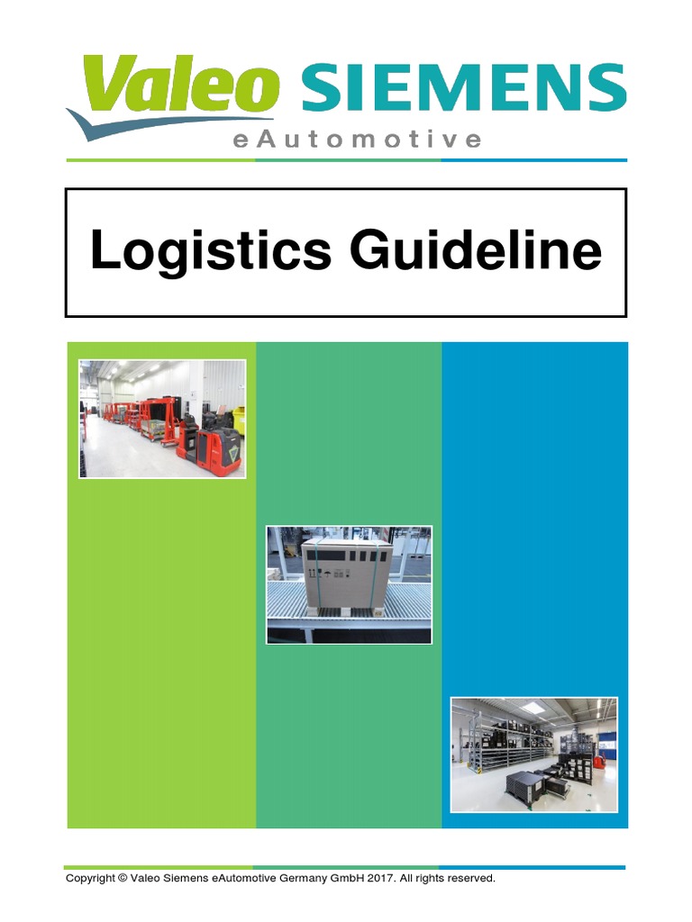 Logistics Guideline | PDF | Supply Chain Management | Trade