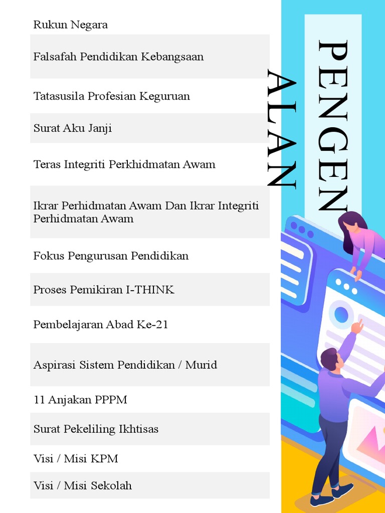 Kandungan Fail Induk RPH 2021 | PDF