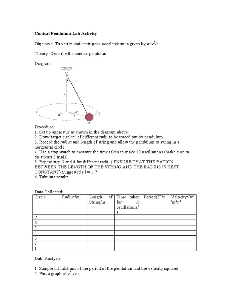 Unit 1 Lab Manual | PDF | Acceleration | Pendulum