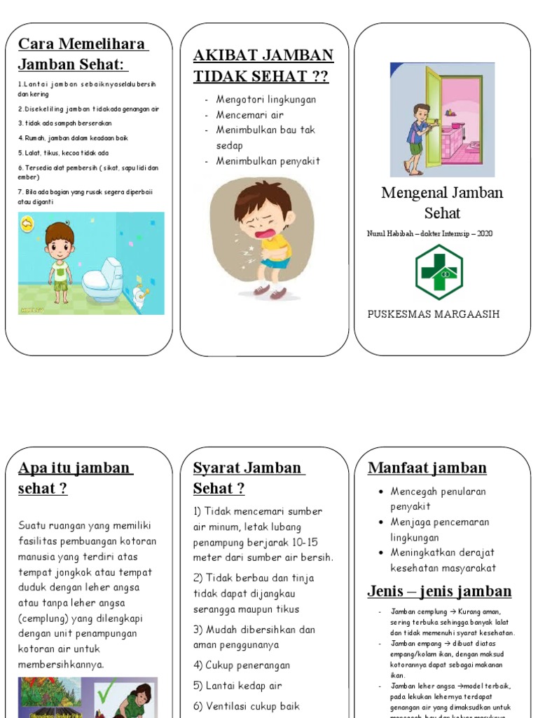 Jenis dan Syarat Jamban Sehat | PDF