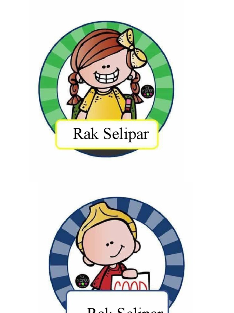 Label Rak Kasut | PDF