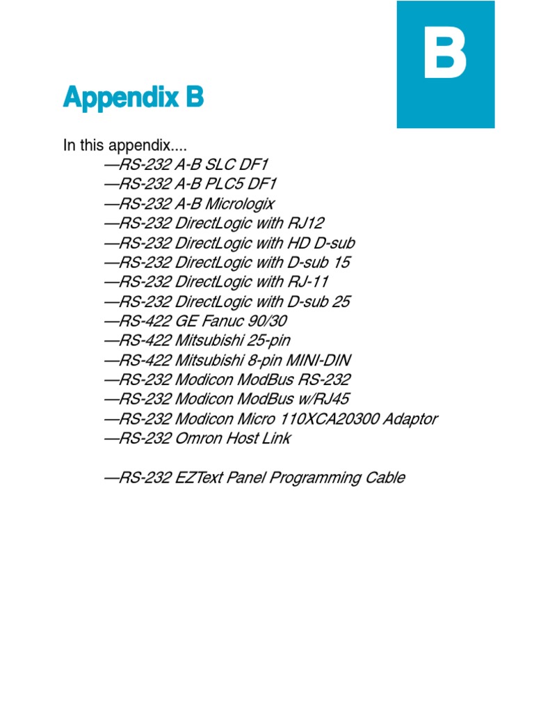 B B B B B: Appendix B Appendix B Appendix B Appendix B Appendix B | PDF ...