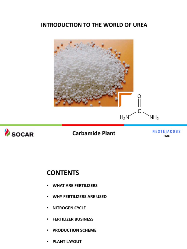 01 Introduction To The World of Urea - REV 1 | PDF | Fertilizer | Alkene