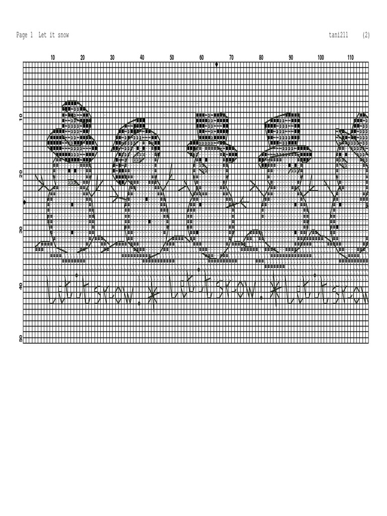 A Visual Representation of Falling Snow | PDF | Textiles | Textile Arts