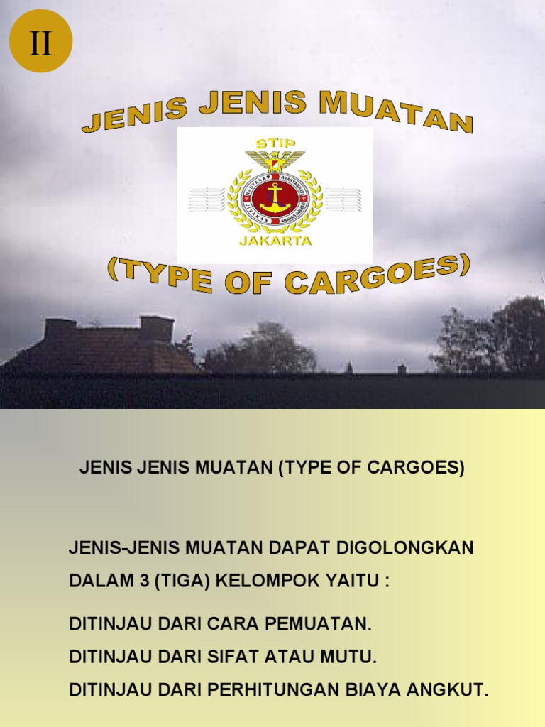 Stwg-Iii. (Ii) Type of Cargoes Stowage Factor | PDF
