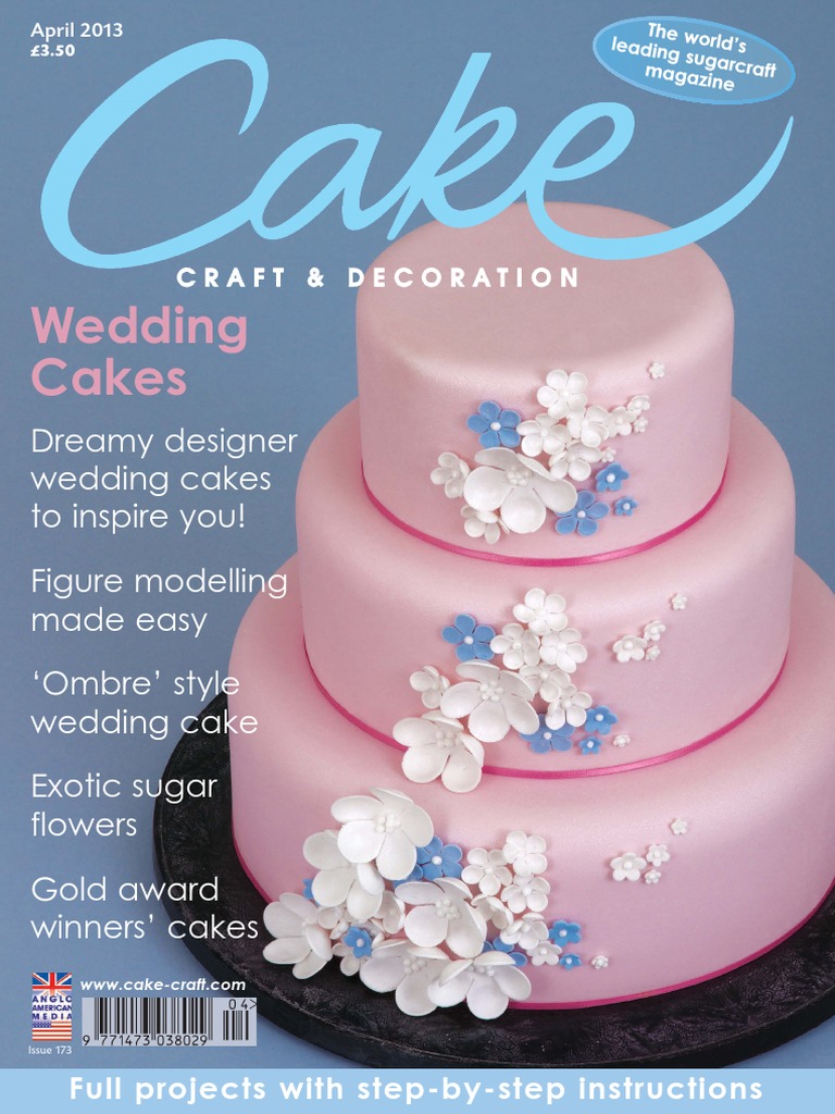Cake Craft & Decorating 2013'04 | PDF | Cakes | Icing (Food)