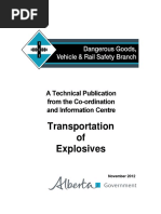 Explosives Hazard Classification Guide | PDF | Propellant | Explosion