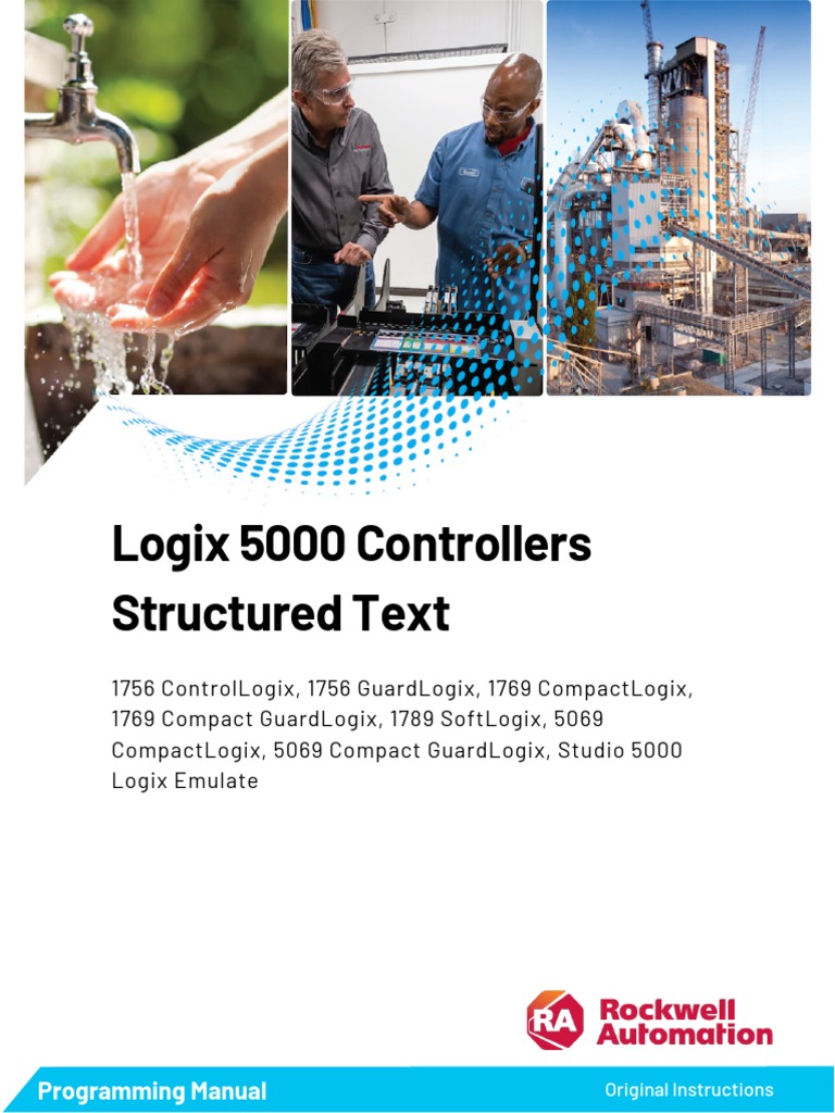 Logix 5000 Controllers Structured Text: Programming Manual | Download Free PDF | Boolean Data ...