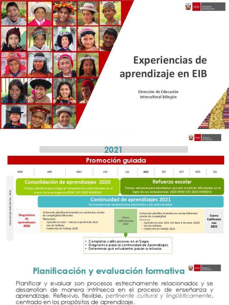 WEBINAR - DIA 11 - Planificación Curricular y Evaluación Formativa en EIB | PDF | Evaluación ...