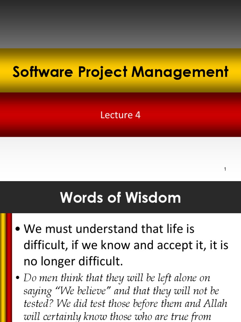 Software Project Management | PDF | Project Management | Engineering