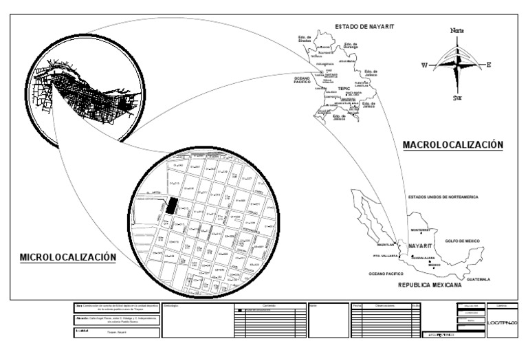 Macro y Microlocalizacion-Layout1 | PDF | México | Toreo