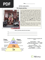 Grammar Quiz Unit 3 (3-3) Group B | PDF | Grammar | Linguistics