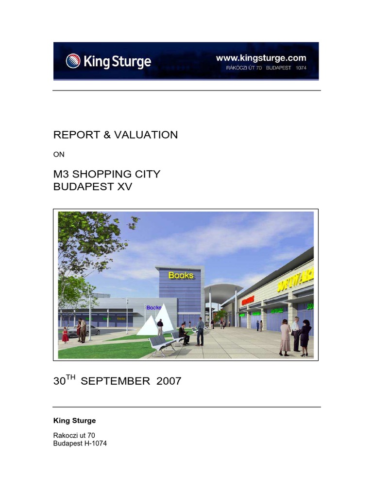 M3 - King Sturge | PDF | Real Estate Appraisal | Market Value