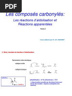 Mécanismes et sélectivité en aldolisation | PDF | Chimie organique | Chimie