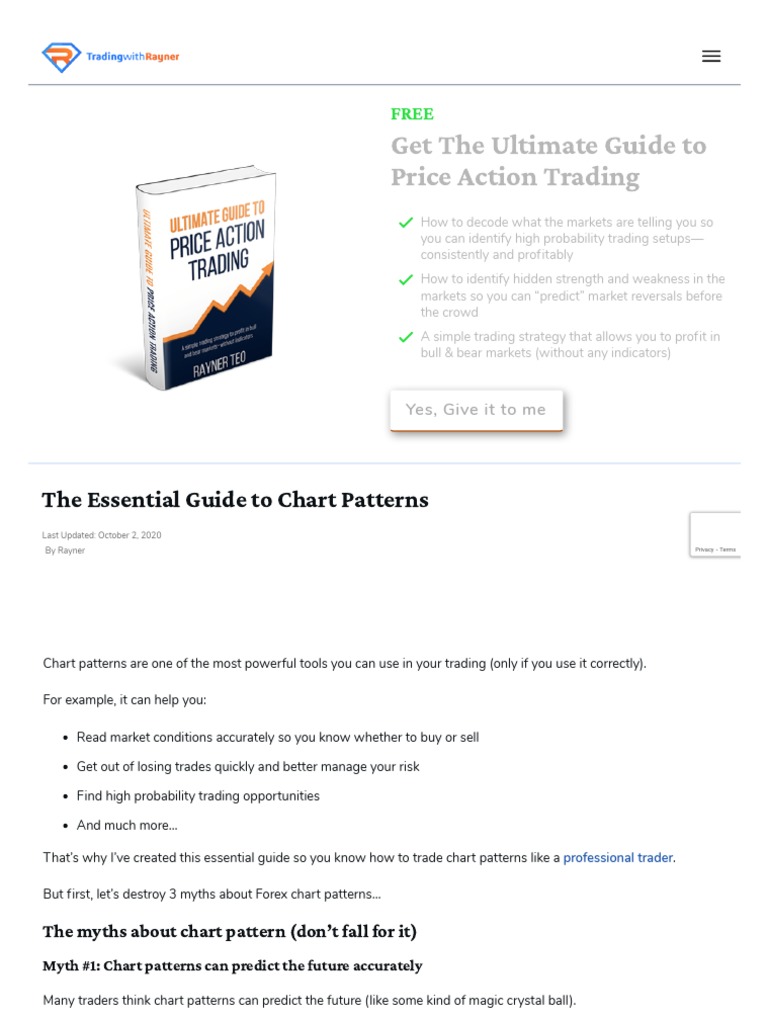The Essential Guide To Chart Patterns | PDF | Market Trend | Financial ...