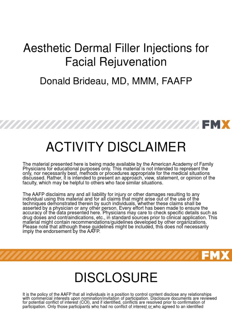 Dermal Fillers for Facial Rejuvenation | PDF | Wrinkle | Injection ...