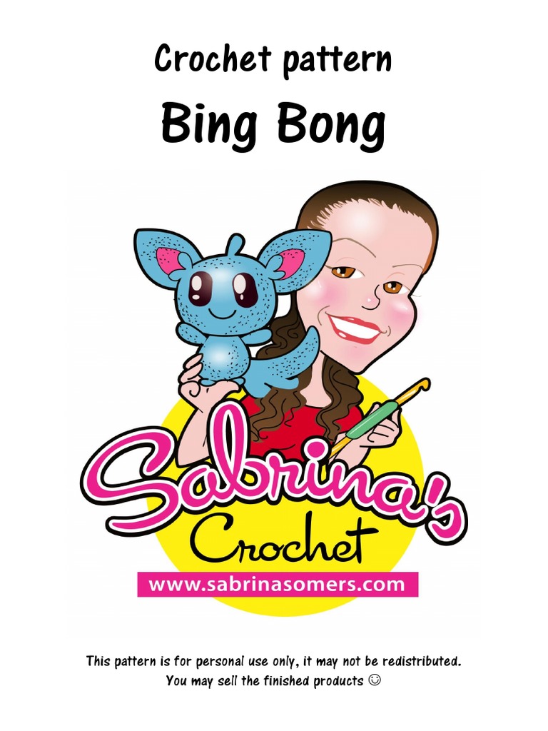 Crochet Pattern Bing Bong | PDF | Crochet | Textiles