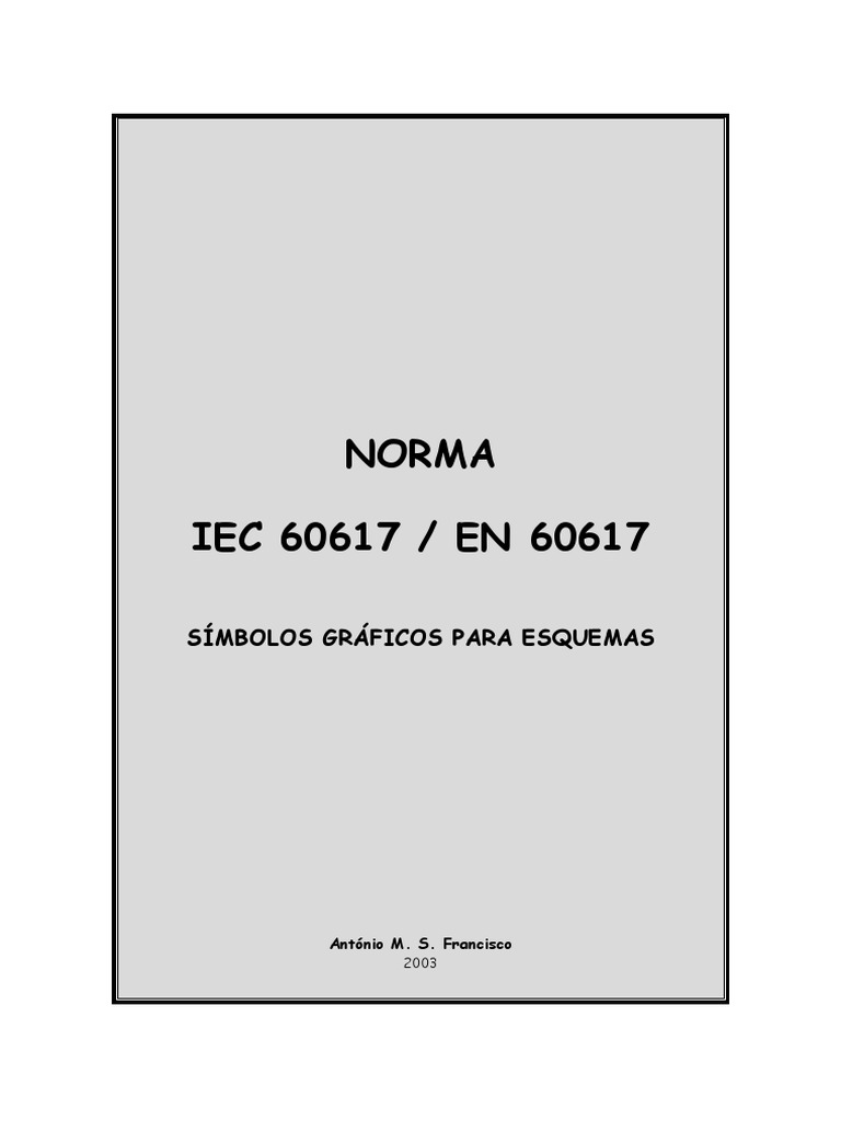 Iec 60617 Simbolos | PDF