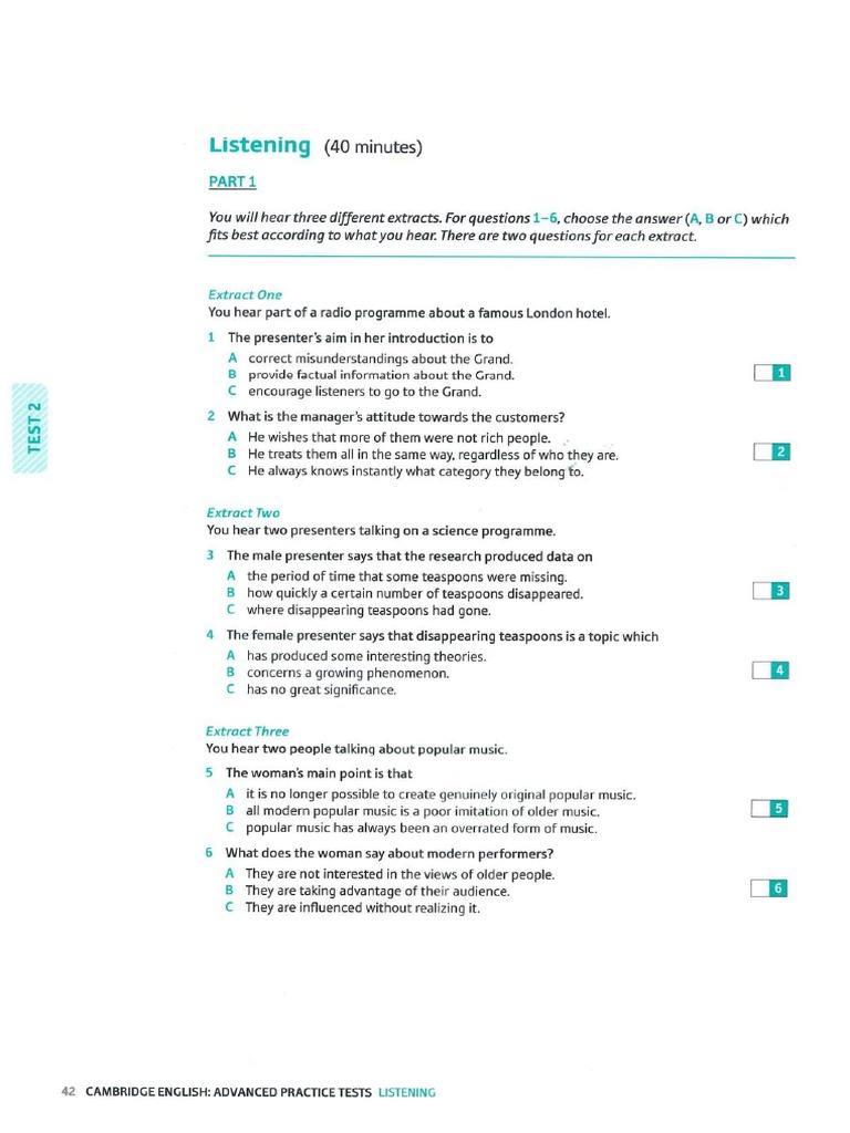 Listening | PDF