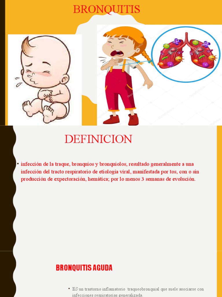 Bronquitis Aguda | PDF | Tos | Enfermedades respiratorias